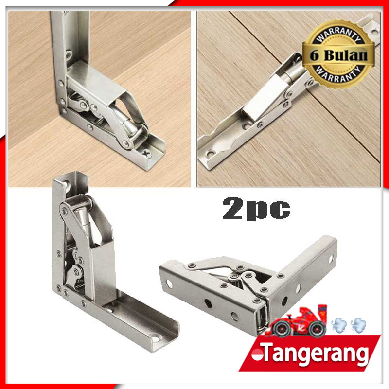 Jual 2pcs Engsel Lipat 90 Derajat Engsel Pintu Model Lipat Lemari Dapur ...