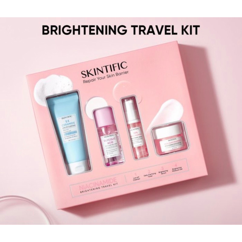 Jual SKINTIFIC 5X Ceramide Travel Kit Size Skincare BIRU | Niacinamide ...