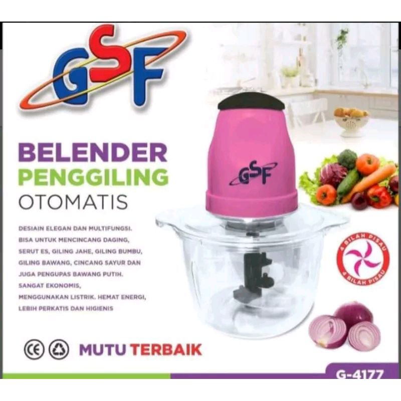 Jual BLENDER PENGGILING OTOMATIS 2L BLENDER MULTIFUNGSI G-4177 ...