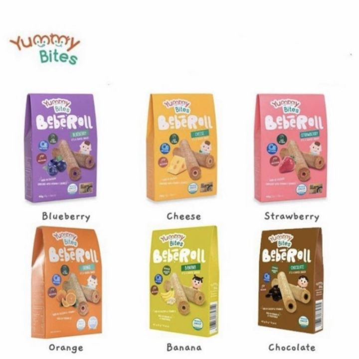 Jual [#3] Yummy Bites Beberoll Gr 9 Month / Yummy Bites Bebe Roll ...