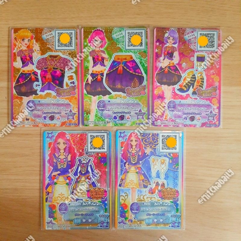 Jual Kartu Aikatsu Stars Promotion Romance Kiss Perfect Queen Set ...