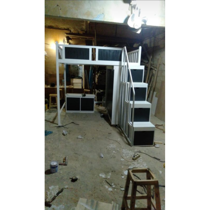 Jual Tempat Tidur Anak Tingkat Tangga Laci Lemari Dan Kabinet Laci