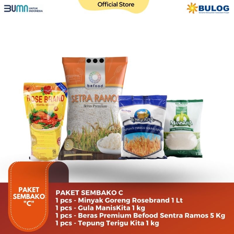 Jual BULOG - PAKET SEMBAKO C | Shopee Indonesia