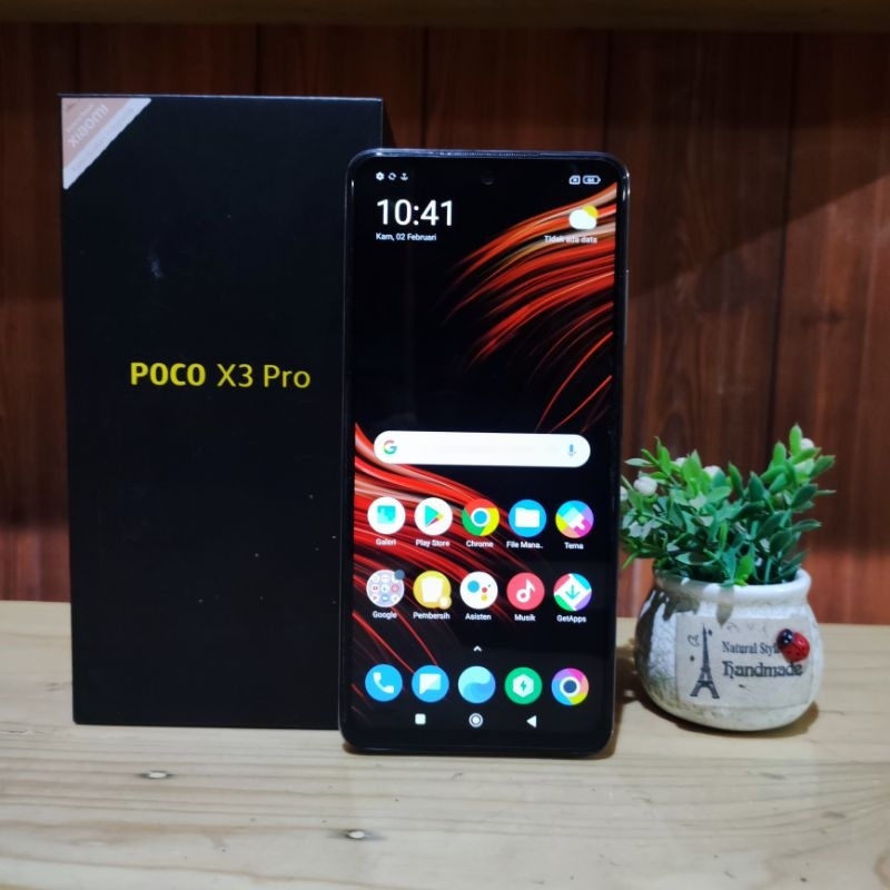 Jual Hp second Poco X3 pro 6/128 gb fullset | Shopee Indonesia