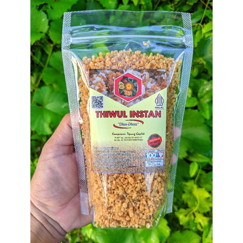 Jual THIWUL INSTAN ORIGINAL KUNING PREMIUM ( tiwul singkong ) 250 gram ...