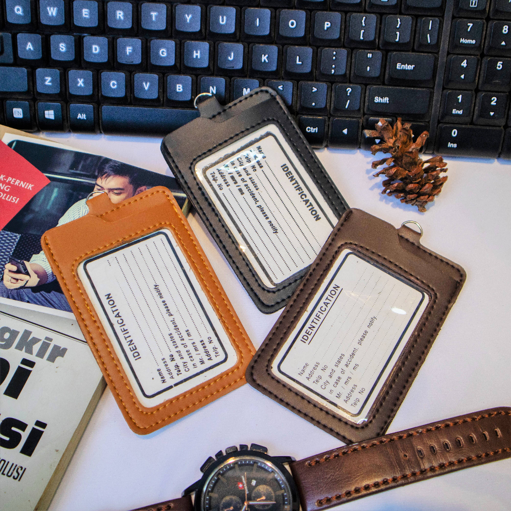 Jual TEMPAT ID CARD 3 SLOT KARTU BISA CUSTOM GRAFIR | Shopee Indonesia