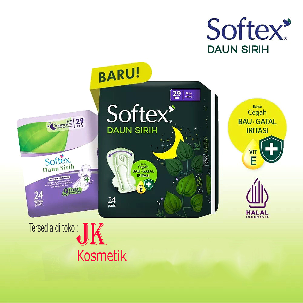 Jual Softex Daun Sirih Pembalut Wing 29 cm - 36 cm Slim Heavy Flow / Jumbo Pack | Shopee Indonesia