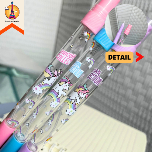 Jual Pulpen Botol Parfum Full Body Gambar Unicorn Decant Botol Kosong ...