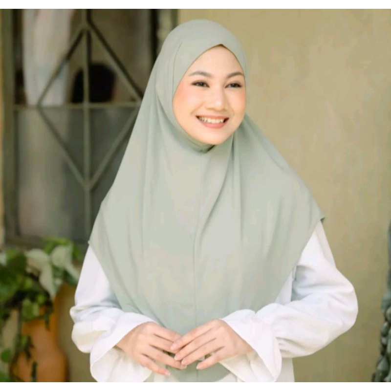 Jual Bergo Hamidah Non Pet Malay L / Hijab Instan Malay/Hijab Daily Premium | Shopee Indonesia
