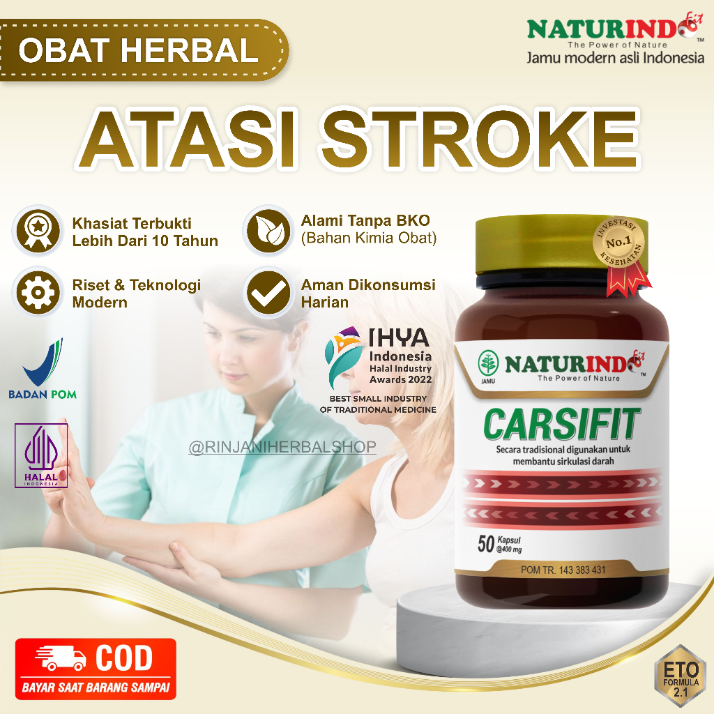 Jual Obat Stroke Struk Ringan Obat Bells Palsy Stroke Wajah Ampuh ...