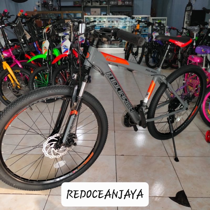 Jual polygon monarch 3 new 2022 26 tosca m3 26 x 406 sepeda mtb gunung ...
