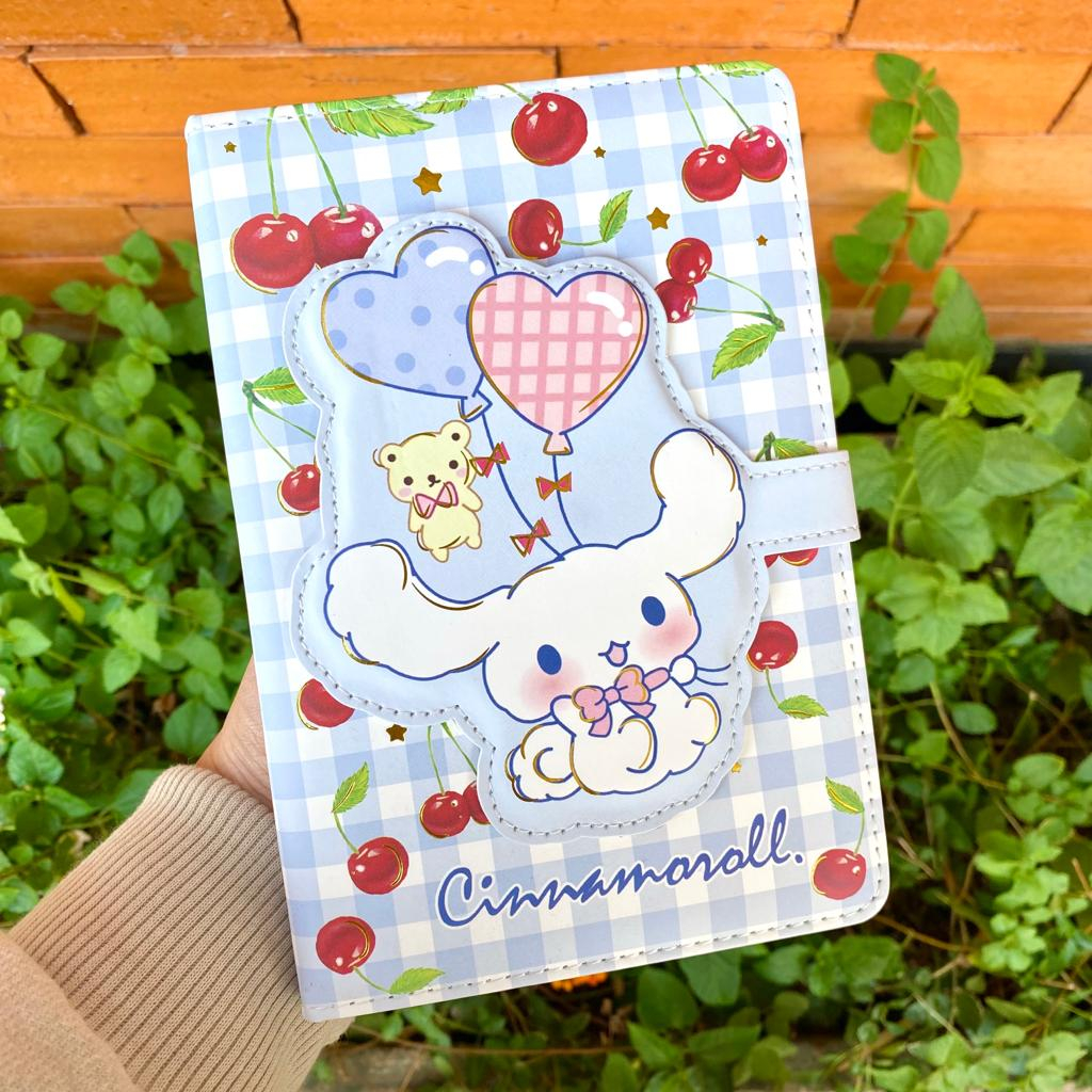 Jual Magnetic Notebook CINAMOROLL SANRIO a5 Buku Diary Catatan Jurnal ...