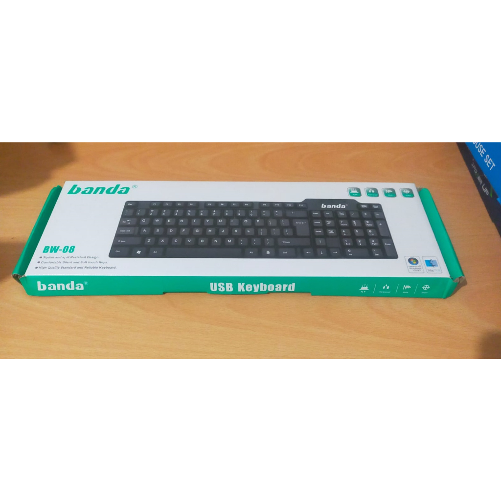 Jual Keyboard USB Merk Banda | Shopee Indonesia