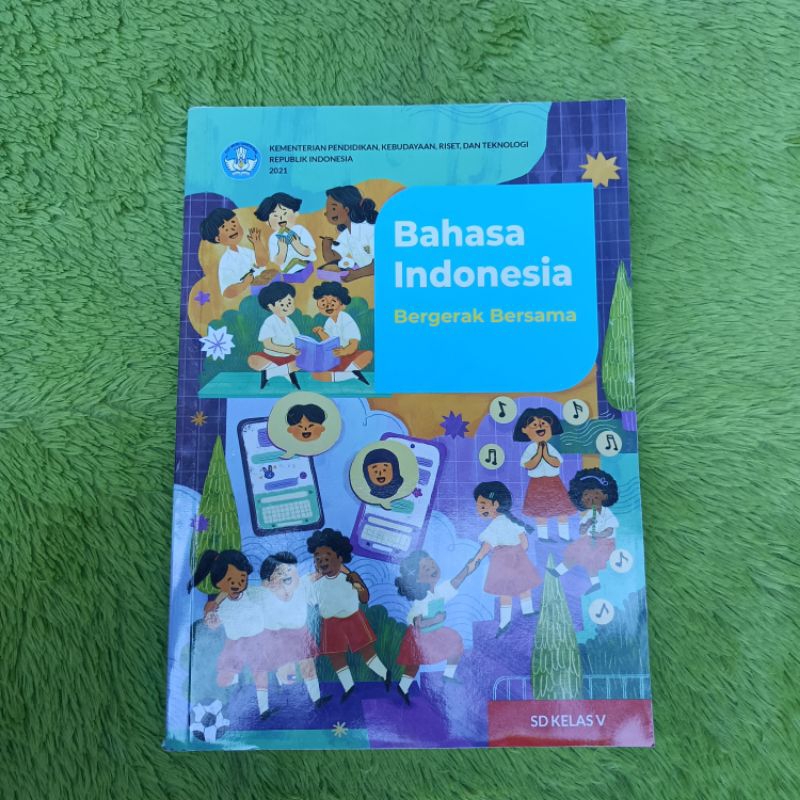 Jual ORIGINAL BUKU BAHASA INDONESIA BERGERAK BERSAMA KELAS 5 SD KURIKULUM MERDEKA | Shopee Indonesia