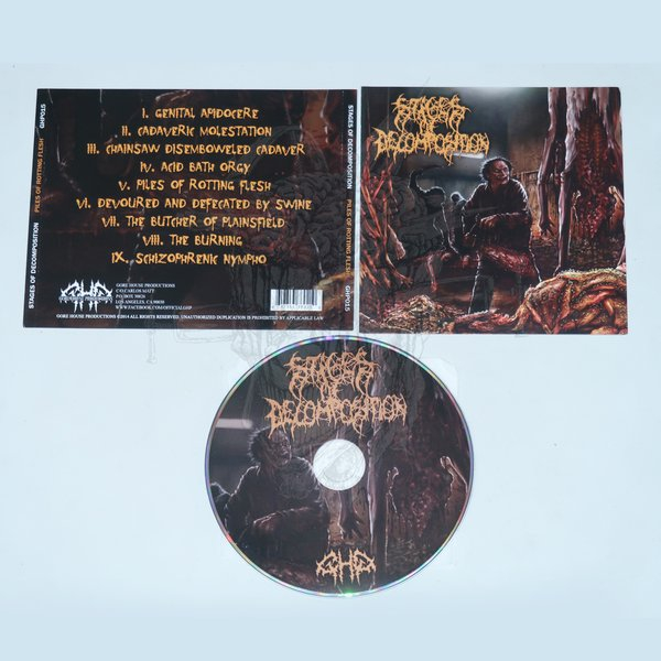 Jual CD - STAGES OF DECOMPOSITION - Piles Of Rotting Flesh | Shopee ...