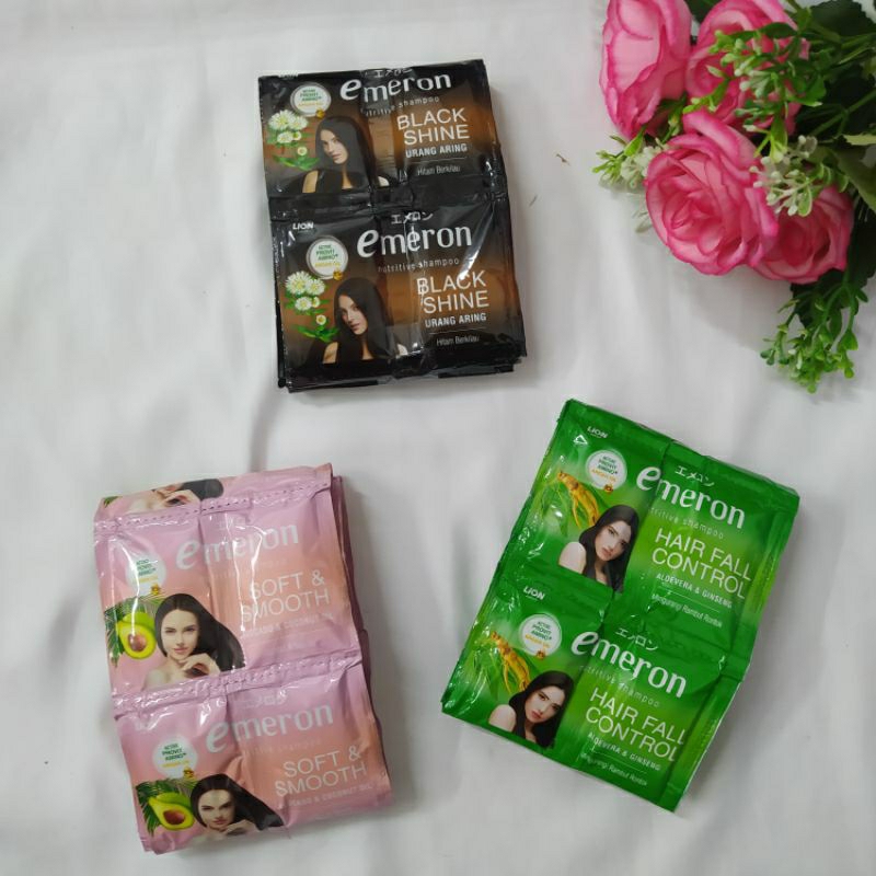 Jual Shampo Emeron Renceng @12 sachet | Shopee Indonesia