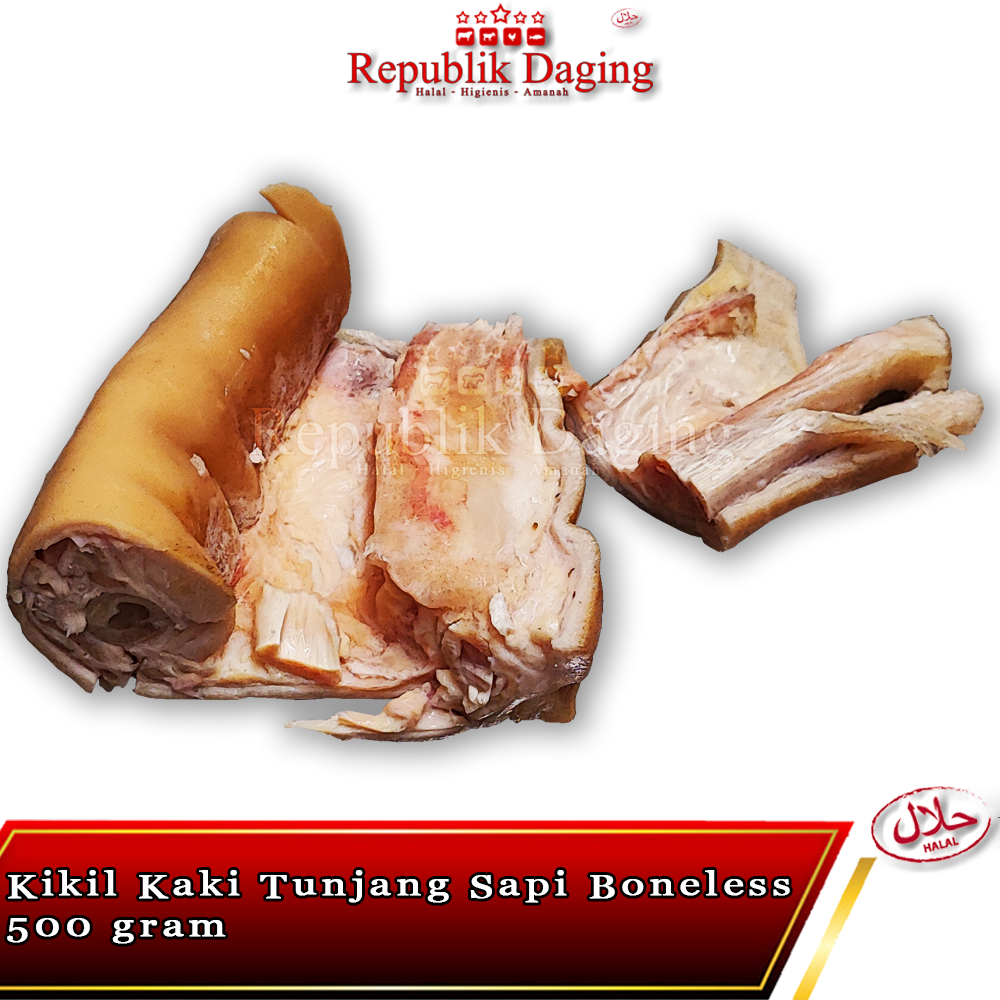 Jual Kikil Kaki Tunjang Sapi Boneless 500 gram Halal | Shopee Indonesia
