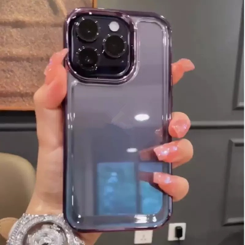Jual [ACRYLIC] Clear Case iphone 11 pro max 13 14 plus SPACE MILITARY ...