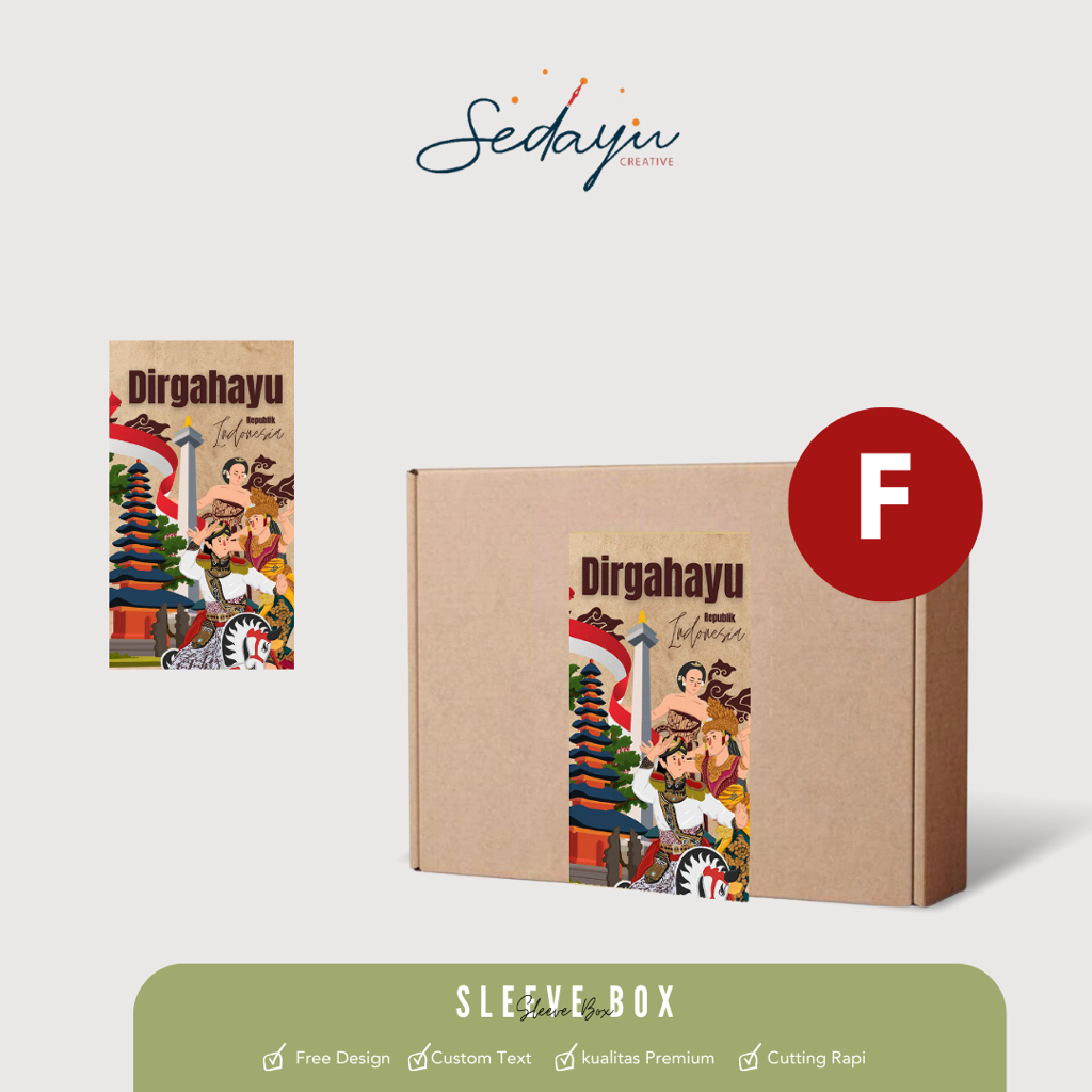 Jual Sticker Box 17 Agustus | Sticker Belt 17 Agustus | Paper Belt ...