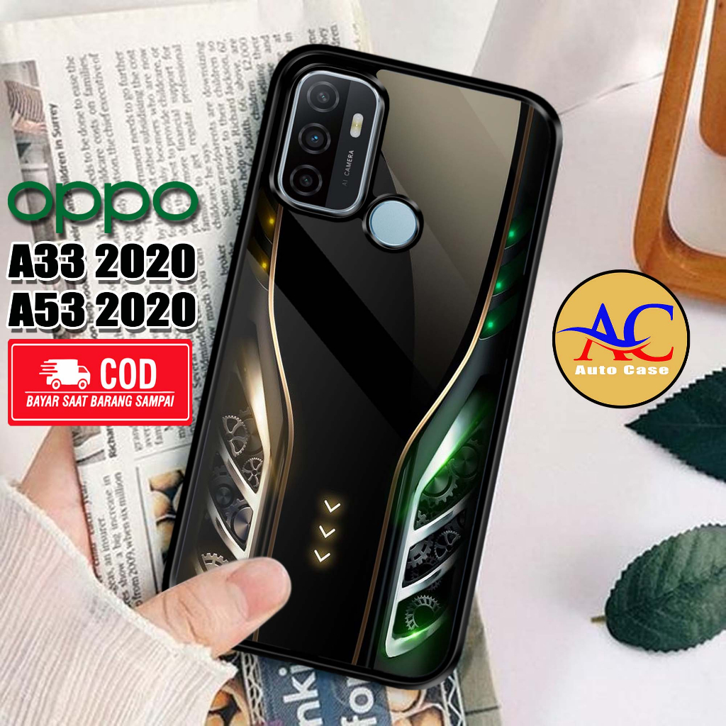 Jual Softcase Glass kaca untuk OPPO A33 2020 A53 2020 GLX Casing ...