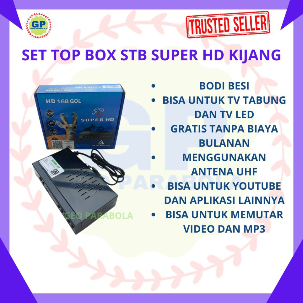Jual SET TOP BOX STB SUPER HD DIGITAL KIJANG | Shopee Indonesia