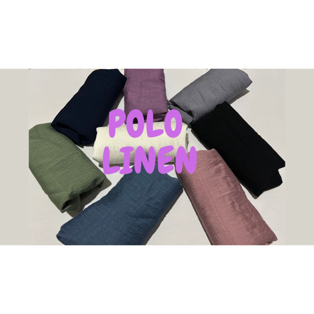 Jual Kain Polo Linen Premium {Harga Per 0,5 Meter} | Shopee Indonesia