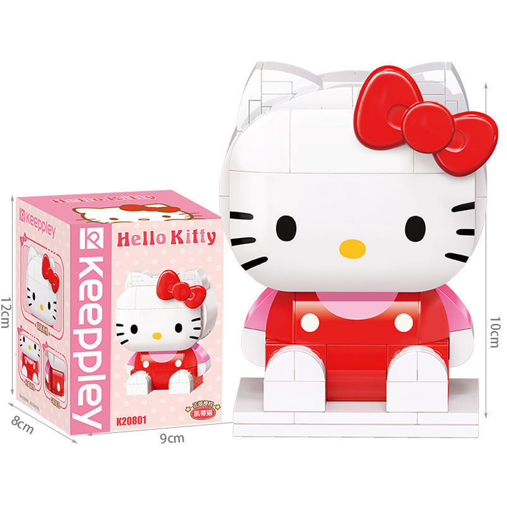 Jual VANSJAVA-KEEPPLEY qman puzzle rakit Block My Melody/Hello Kitty ...