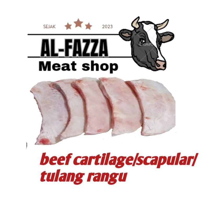 Jual scapular beef cartilage/tulang rangu bahan kerupuk tulang | Shopee ...