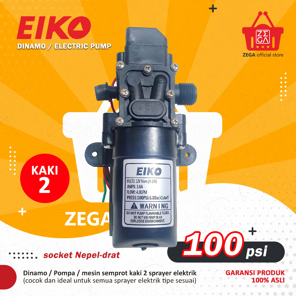 Jual Pompa dinamo sprayer electrik / mesin semprotan gendong 100 psi ...
