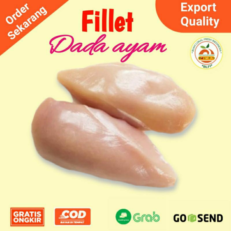Jual DAGING DADA AYAM FILLET PER 500GRAM | Shopee Indonesia