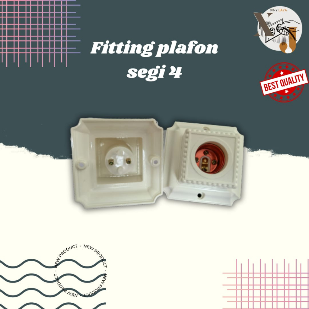 Jual Fitting Plafon Segi 4 | Shopee Indonesia