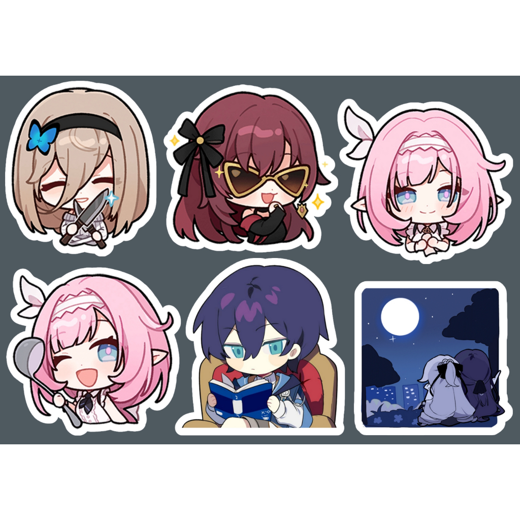 Jual Sticker Pack/Sheet Honkai Impact 3d Tinggal Kelupas | Shopee Indonesia