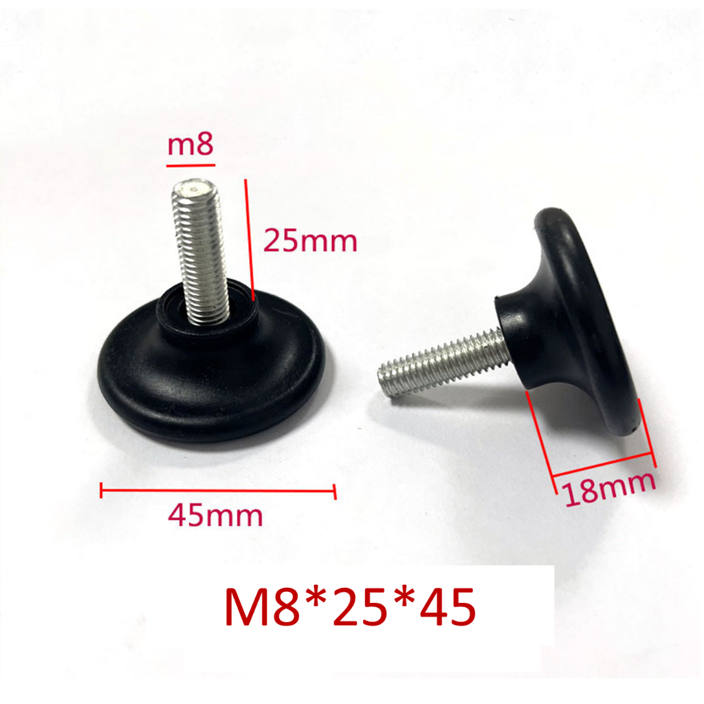 Jual Kaki Stabil Kaki Meja Adjuster M6 M8 / Furniture Feet Adjuster ...