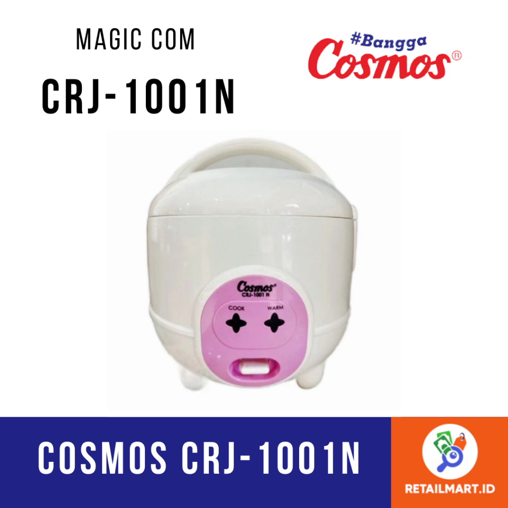 Jual COSMOS : CRJ-1001N RICE COOKER / MAGIC COM MINI 0,6 LITER CRJ 1001 N | Shopee Indonesia