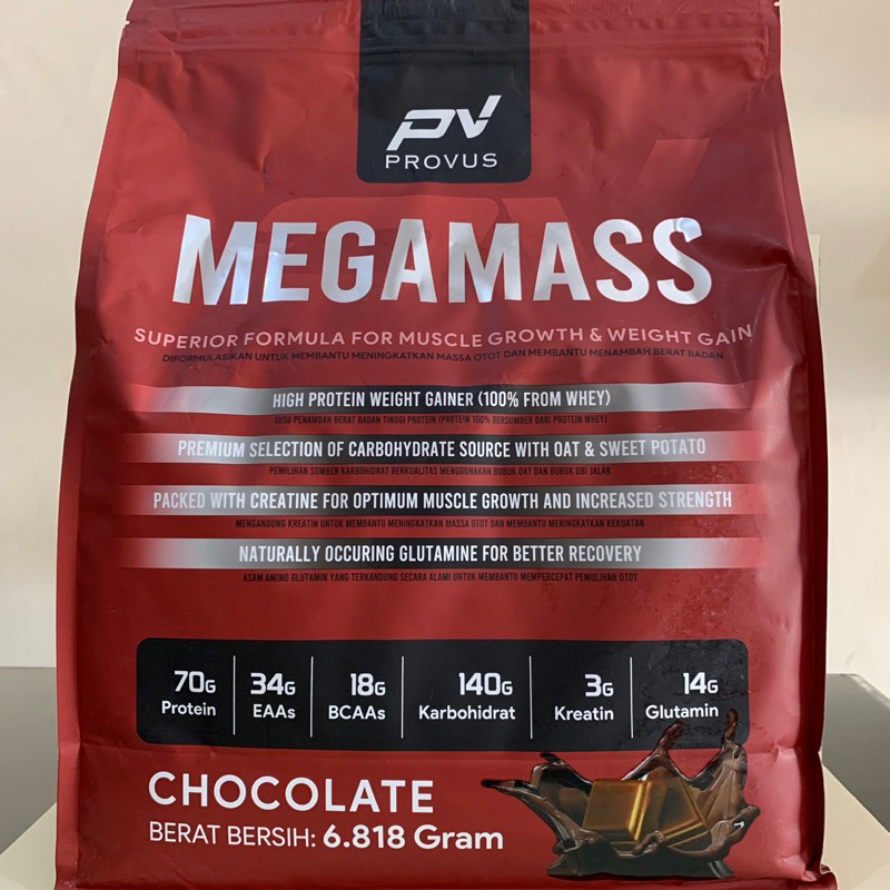 Jual Provus Megamass 15 LBS Mass Gainer | Shopee Indonesia