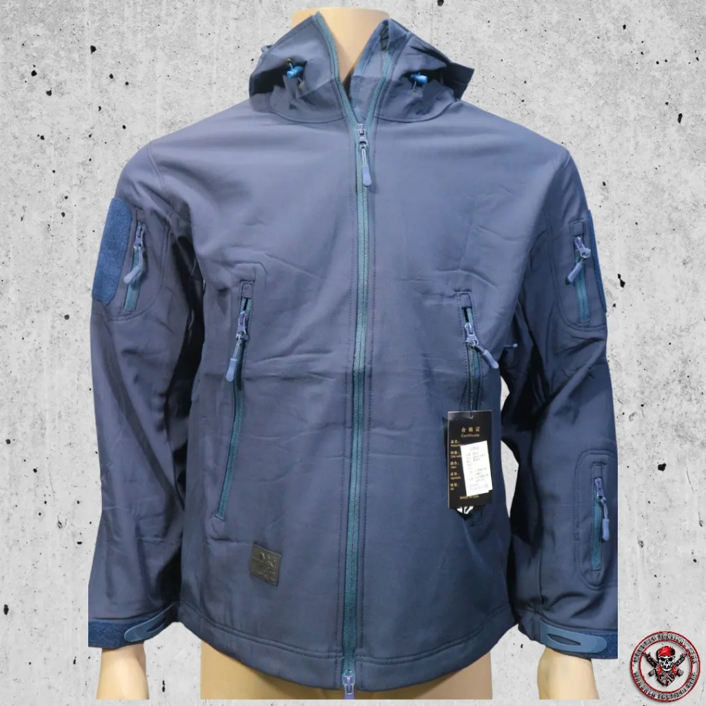 Jual Jaket Tactical Tad Silver knight / Jaket tad import Biru navy ...