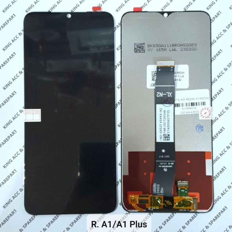 Jual LCD PLUS TOUCHSCREEN XIAOMI REDMI A1 A1 PLUS REDMI A2 BLACK ...