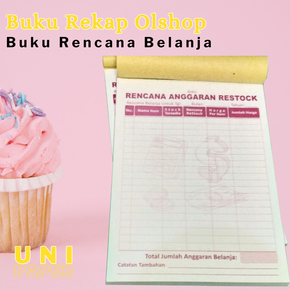 Jual Buku Rekap Olsho Untuk Rencana Stock Produk | Shopee Indonesia
