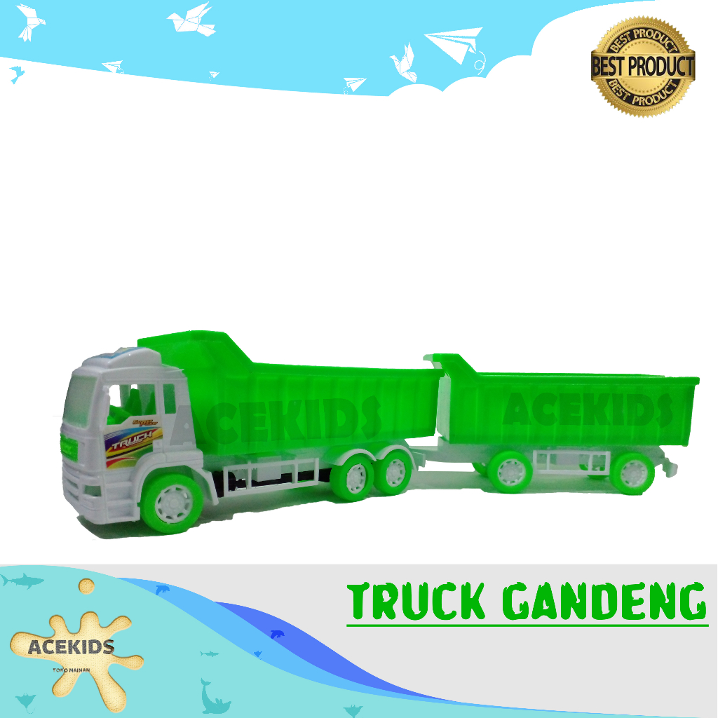 Jual (PROMO) Mobil-Mobilan Truk Gandeng Dump Truck KTG - ST2039 ...
