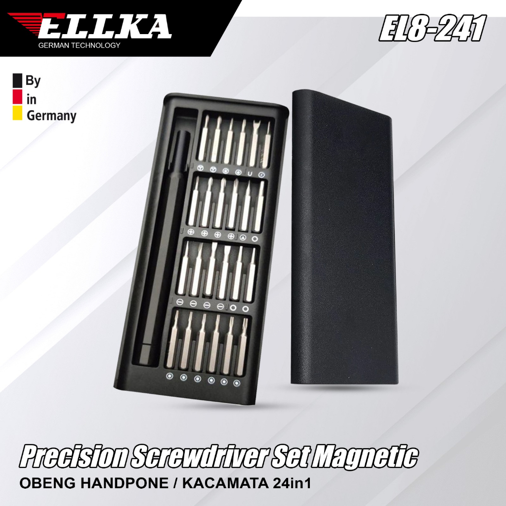 Jual HARGA BERSAHABAT!! Obeng Set Magnetic Reparasi Handphone Laptop Aluminium 24 in 1 Alumunium ...