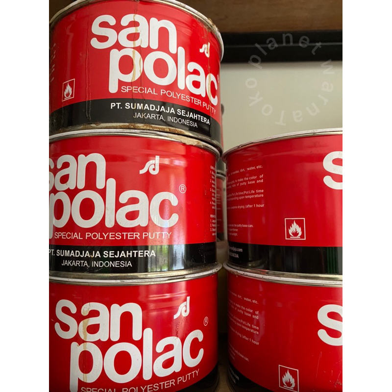 Jual Dempul Sanpolac 1 kg | Shopee Indonesia