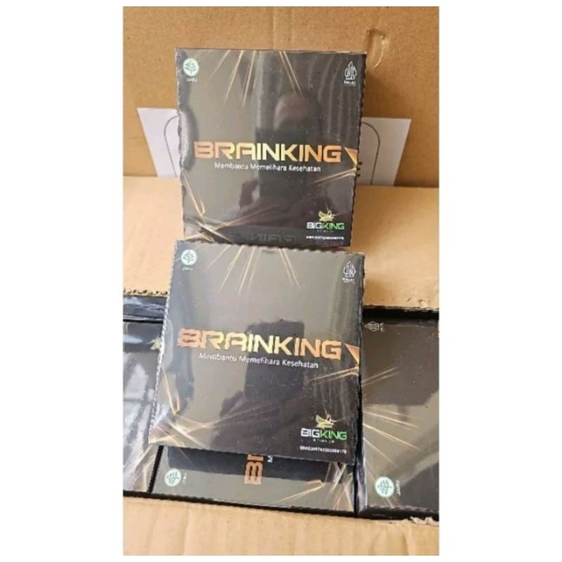 Jual B KING - BRAINKING PLUS NUTRISI OTAK 1BOX 2BOTOL | Shopee Indonesia