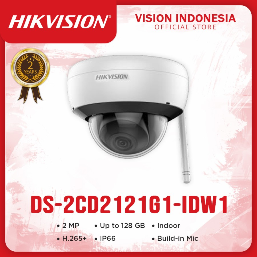 Jual HIKVISION WIFI CAMERA WIRELESS DS-2CD2121G1-IDW1 ORIGINAL | Shopee ...