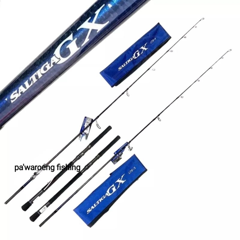 Jual Joran Daiwa Saltiga GX C 2023 | Casting | Popping | Saltwater | Ring full Fuji | 100% ...