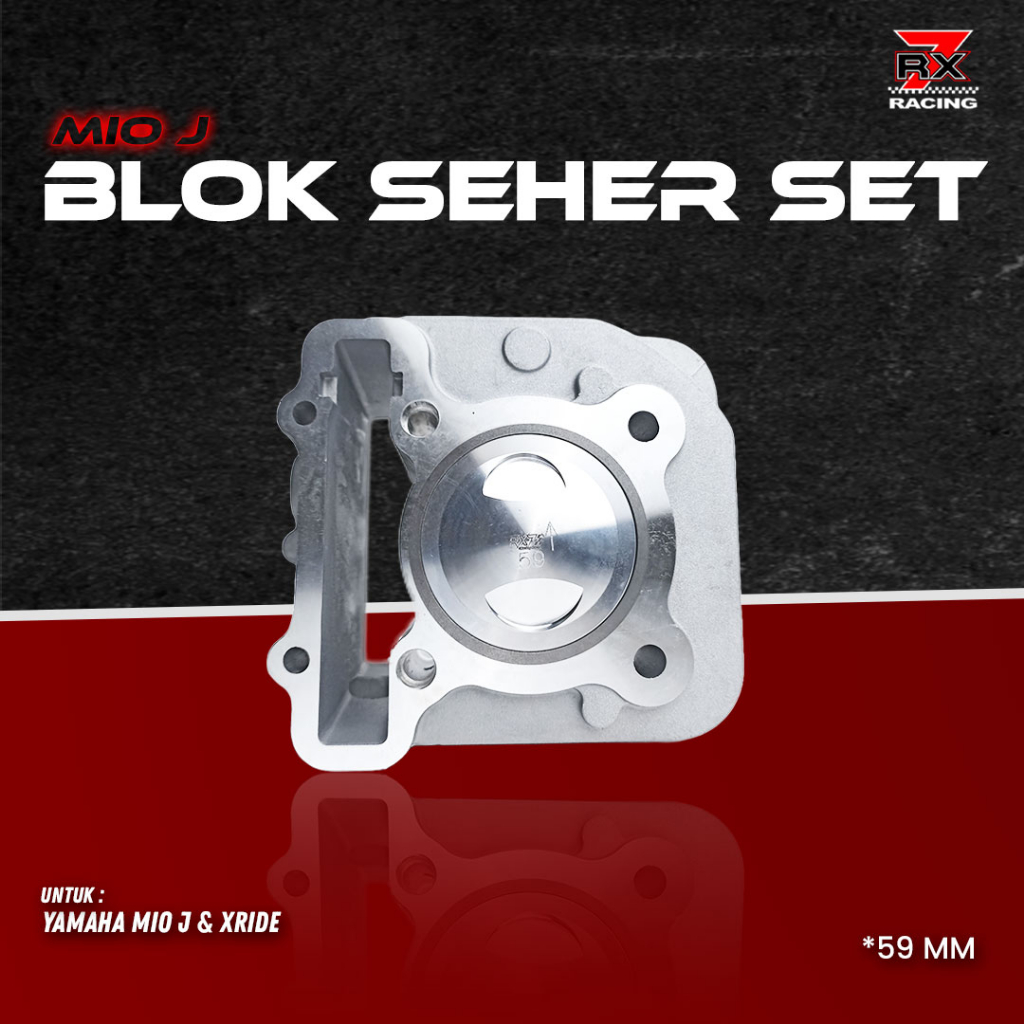 Jual Blok Seher Mio J Xride 115 Fino Fi 115 Soul Gt 115 Boreup Set Diameter 54.5mm 59mm Rx7 ...