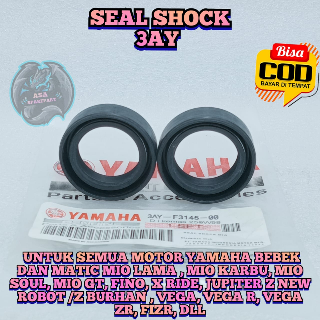 Jual SEAL SHOCK ASLI ORIGINAL 3AY BISA UNTUK SEMUA MOTOR YAMAHA BEBEK ...
