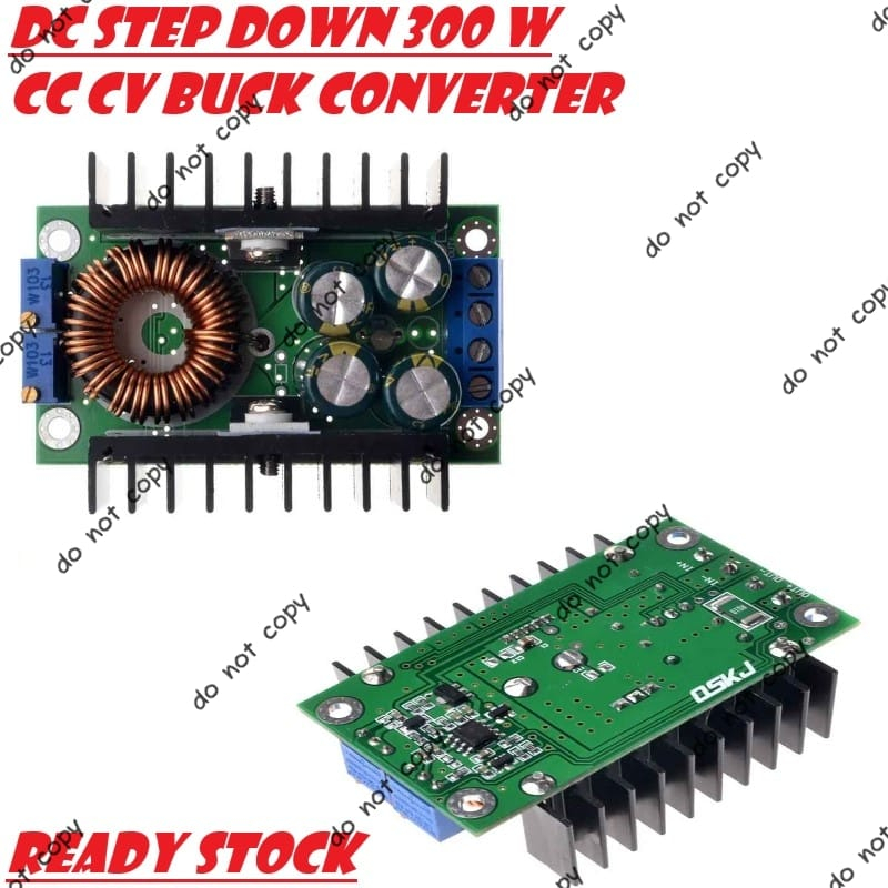 Jual DC Step Down 300W CC CV Buck Converter High Power LED DCStepDown ...