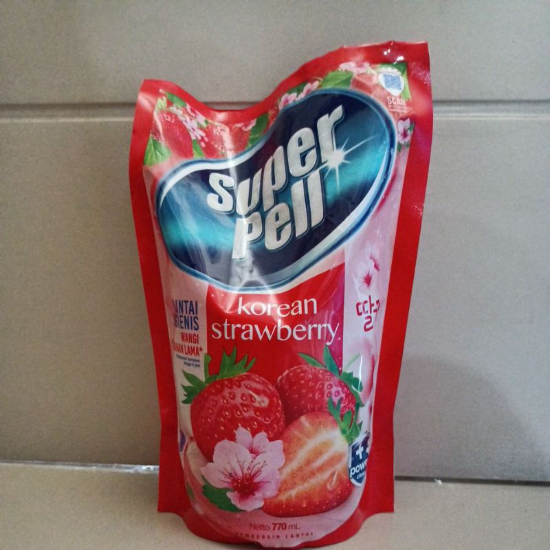 Jual Super Pell 770ml Lemon Ginger/Fresh Apple/Love Blossom | Shopee ...