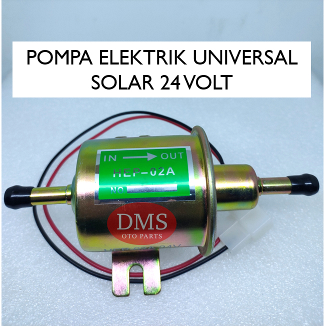Jual ROTAK POMPA ELEKTRIK SOLAR 24 VOLT HEP-02A FUEL PUMP ELECTRIC ...