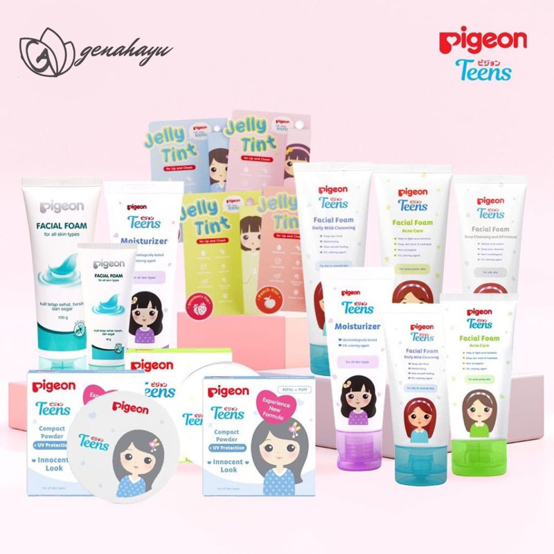 Jual PIGEON TEENS SERIES | PIGEON FACIAL FOAM | PIGEON MOISTURIZER ...